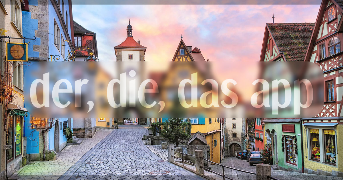 Your Favorites | Der, Die, Das app